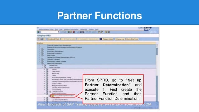 SAP SD - How to use SAP SD partner functions in the most effective wa…