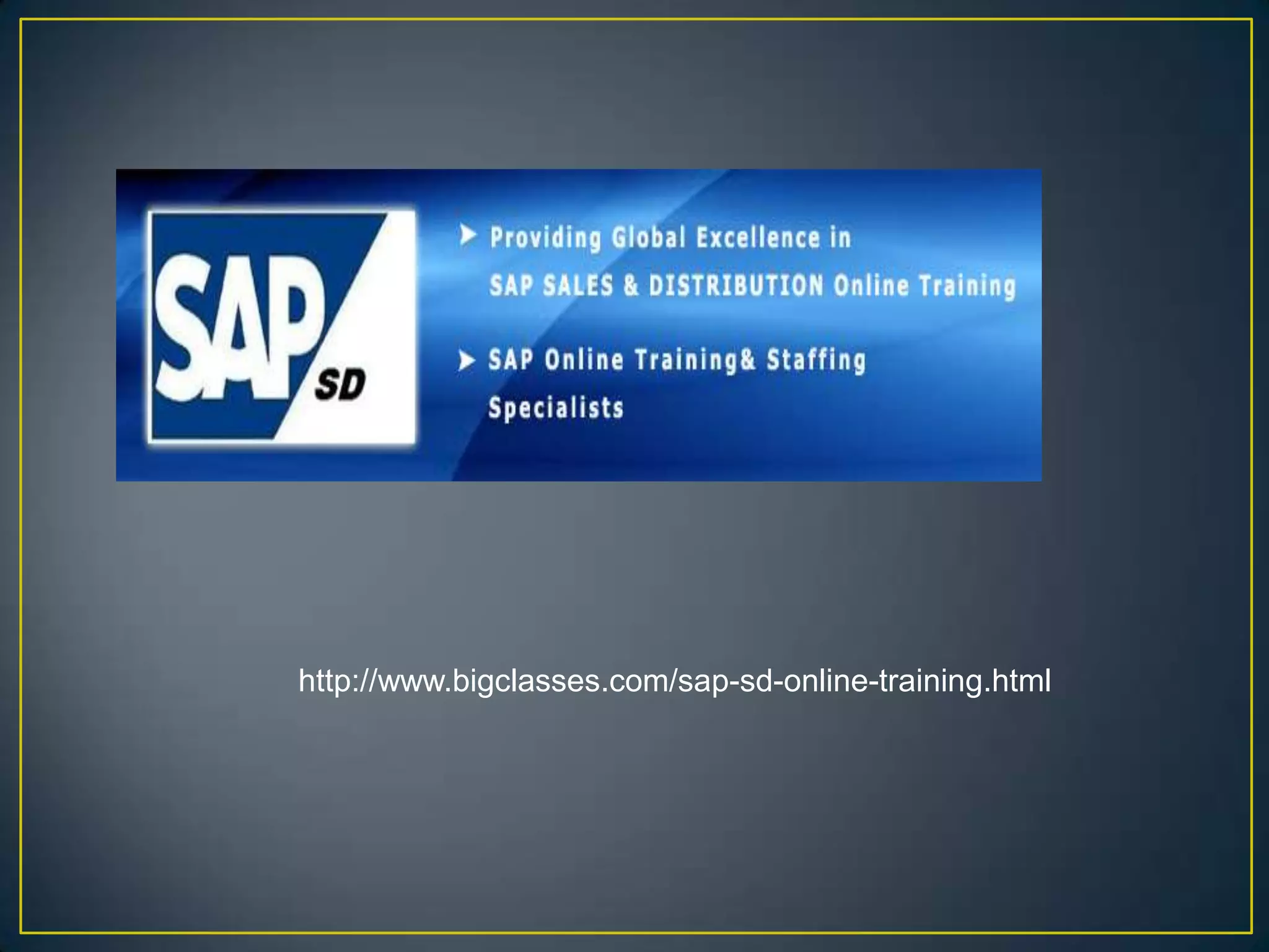Sap sd Online Training |sap sd training Online | SD Video Demo | PPT