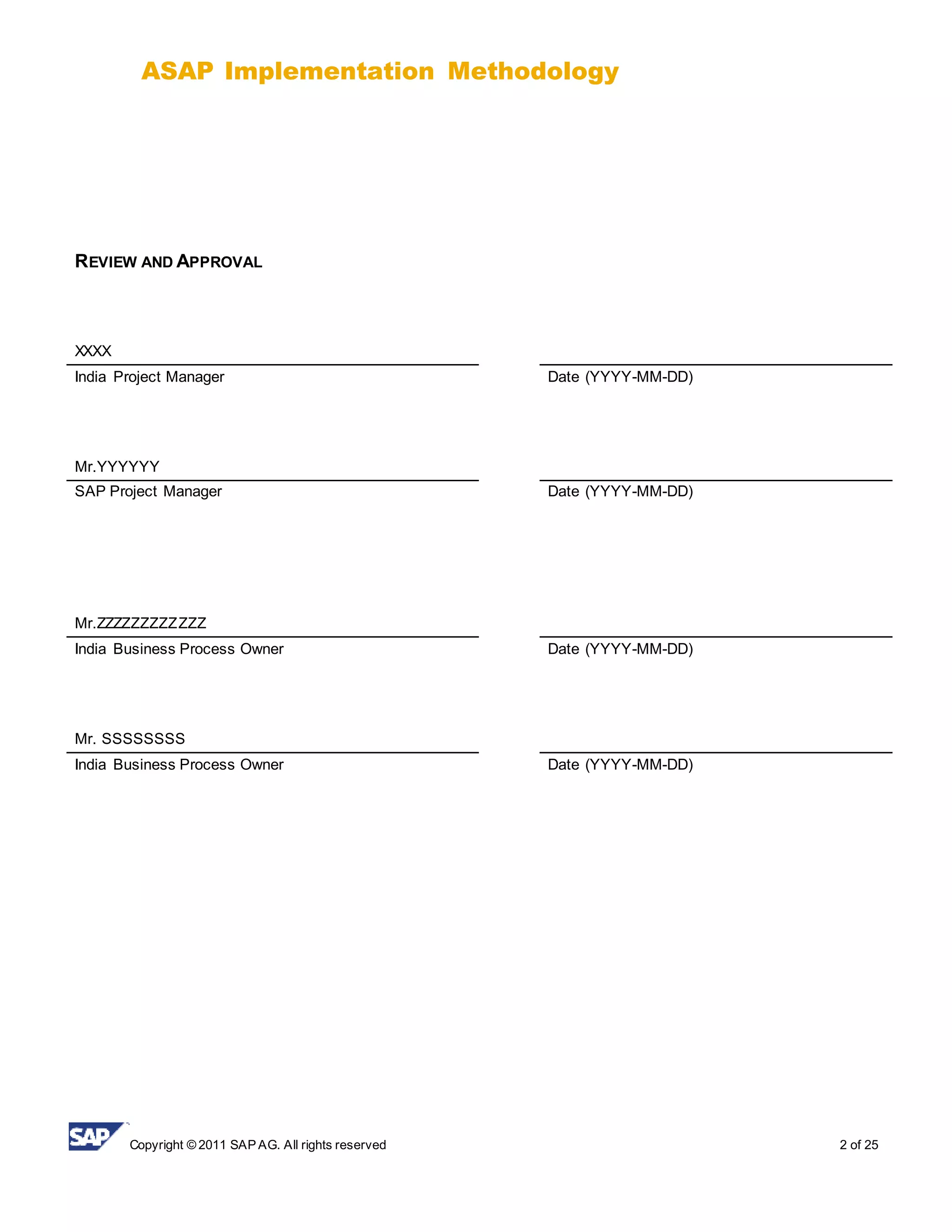 Sap sd bbp template | DOCX