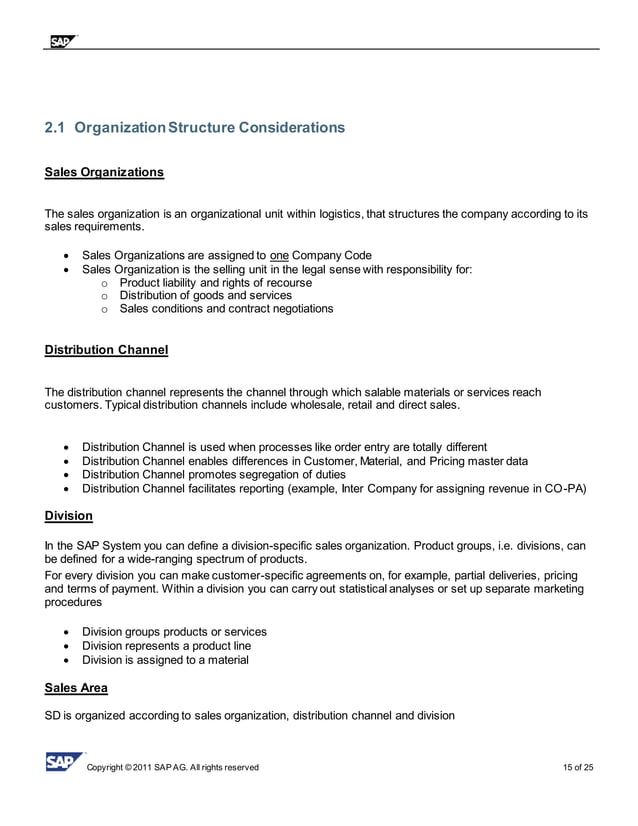 Sap sd bbp template | DOCX