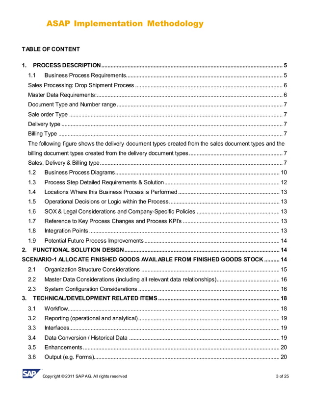 Sap sd bbp template | DOCX