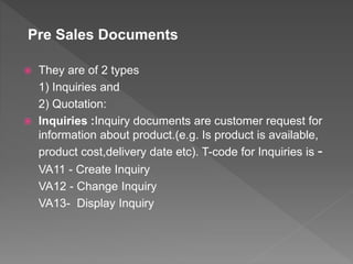 SAP SD Training in Chennai Demo Part-2 | PPT