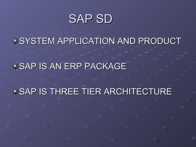 SAP SD IMPLEMENTATION BY NITEEN VAIDYA | PPT