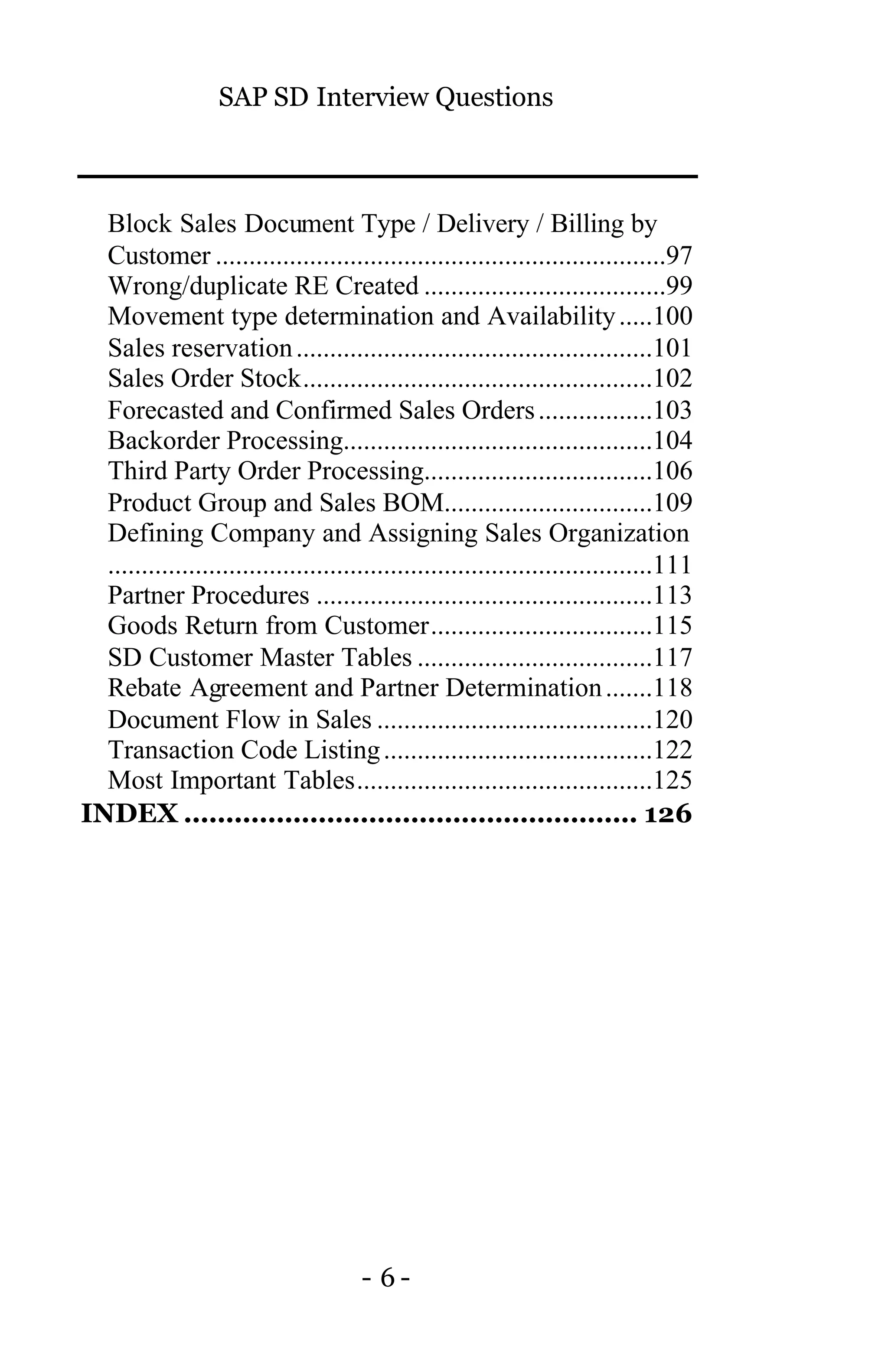 SAP SD Interview Questions with Explanation | PDF