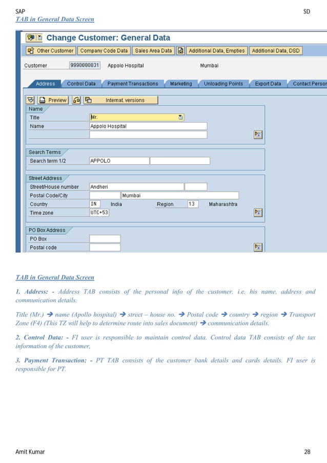 Sap Sd Material Pdf