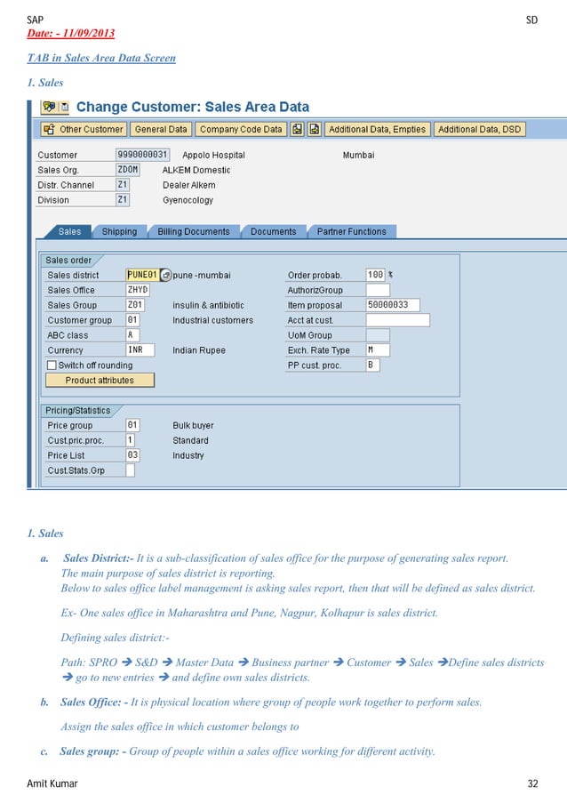 Sap Sd Material Pdf