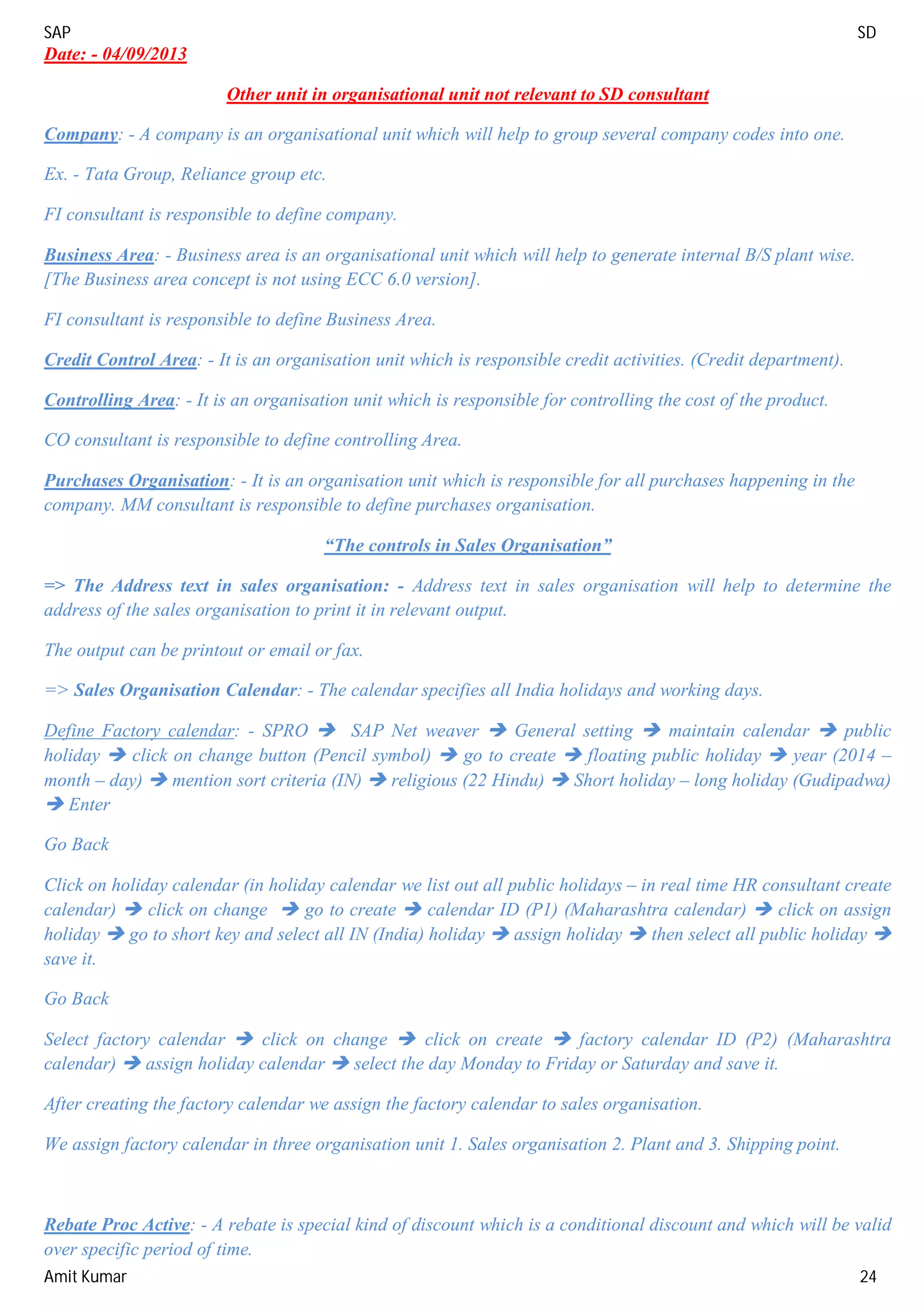 SAP SD Complete Guide | PDF | Developmental Sites | Real Estate