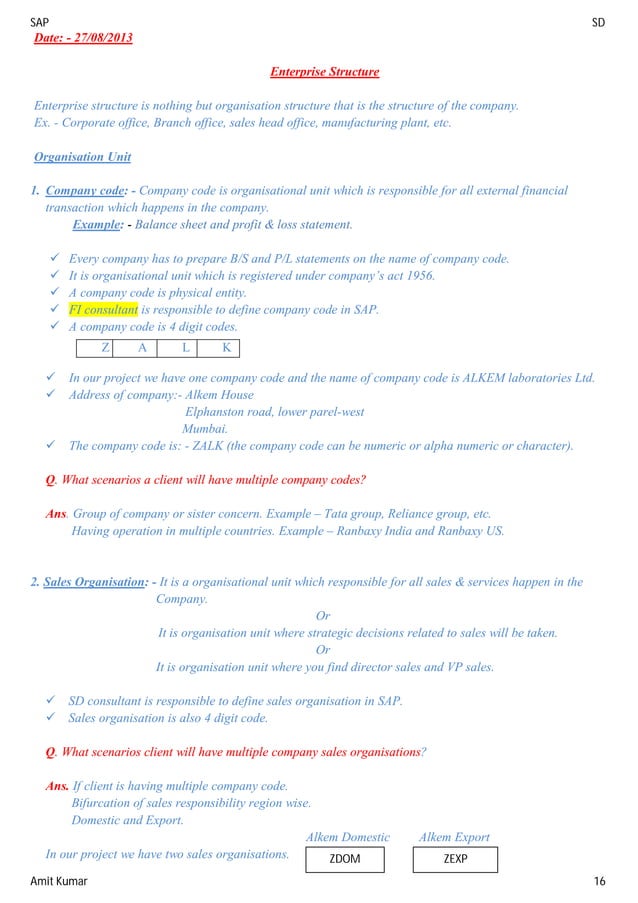 SAP SD Complete Guide | PDF | Developmental Sites | Real Estate