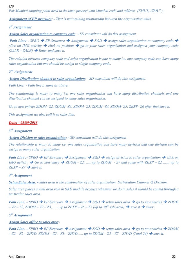 SAP SD Complete Guide | PDF | Developmental Sites | Real Estate