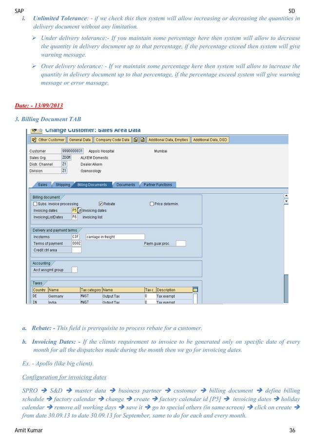 SAP SD Complete Guide | PDF | Developmental Sites | Real Estate