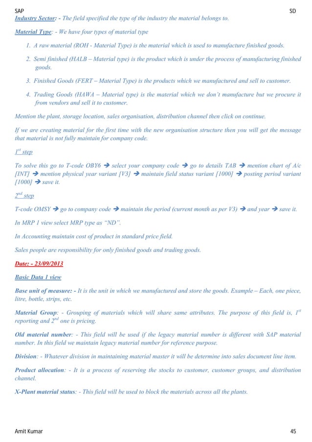 SAP SD Complete Guide | PDF | Developmental Sites | Real Estate