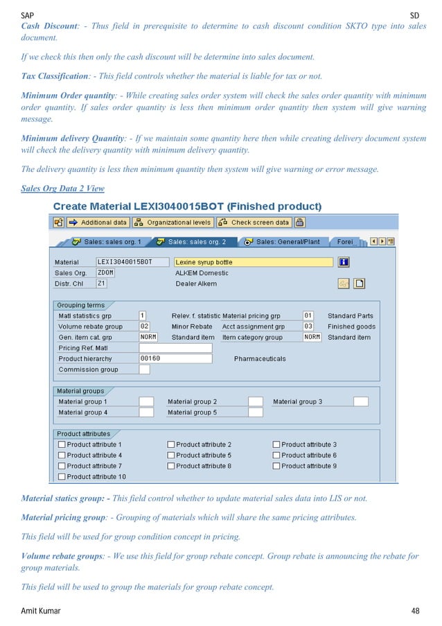 SAP SD Complete Guide | PDF | Developmental Sites | Real Estate