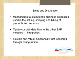 Sap sd overview training | PPTX