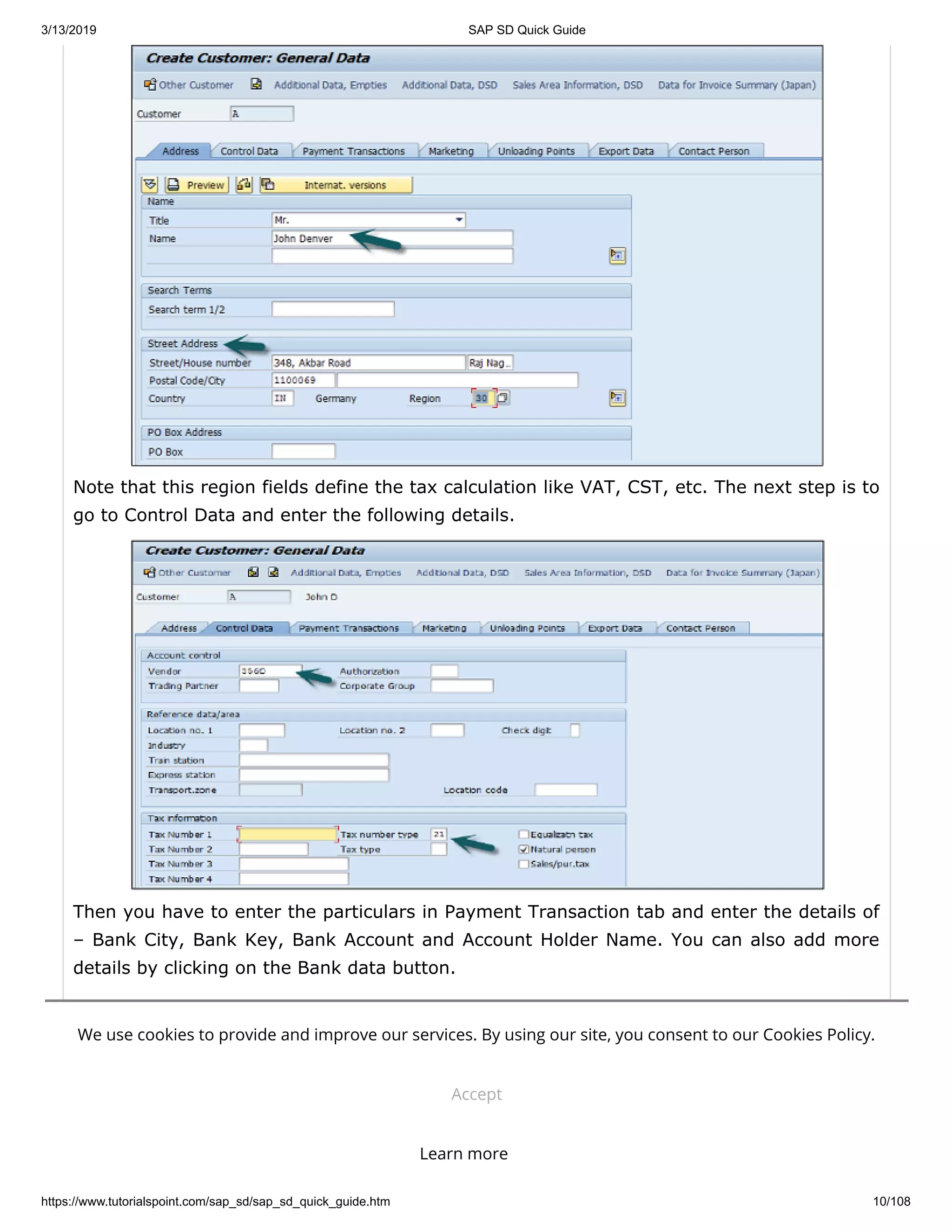 Sap sd quick guide | PDF