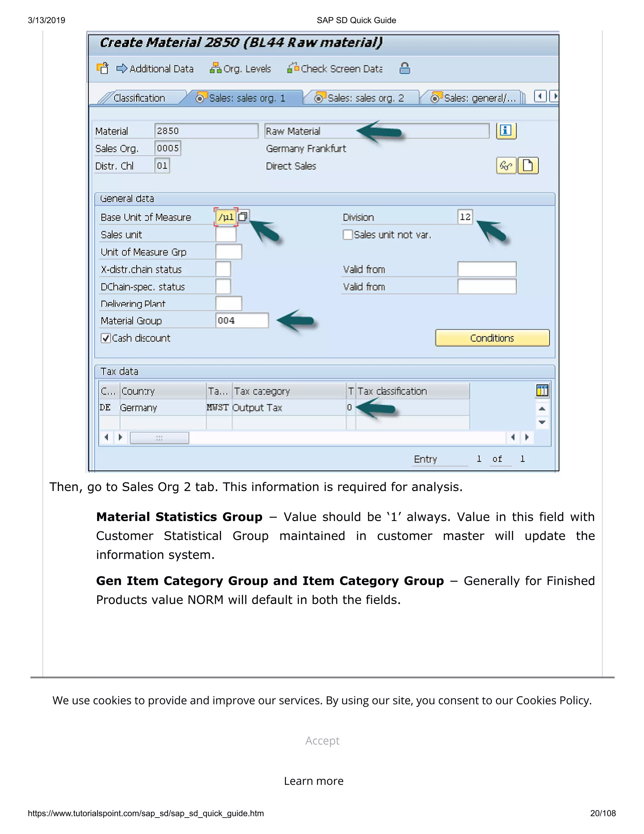 Sap sd quick guide | PDF
