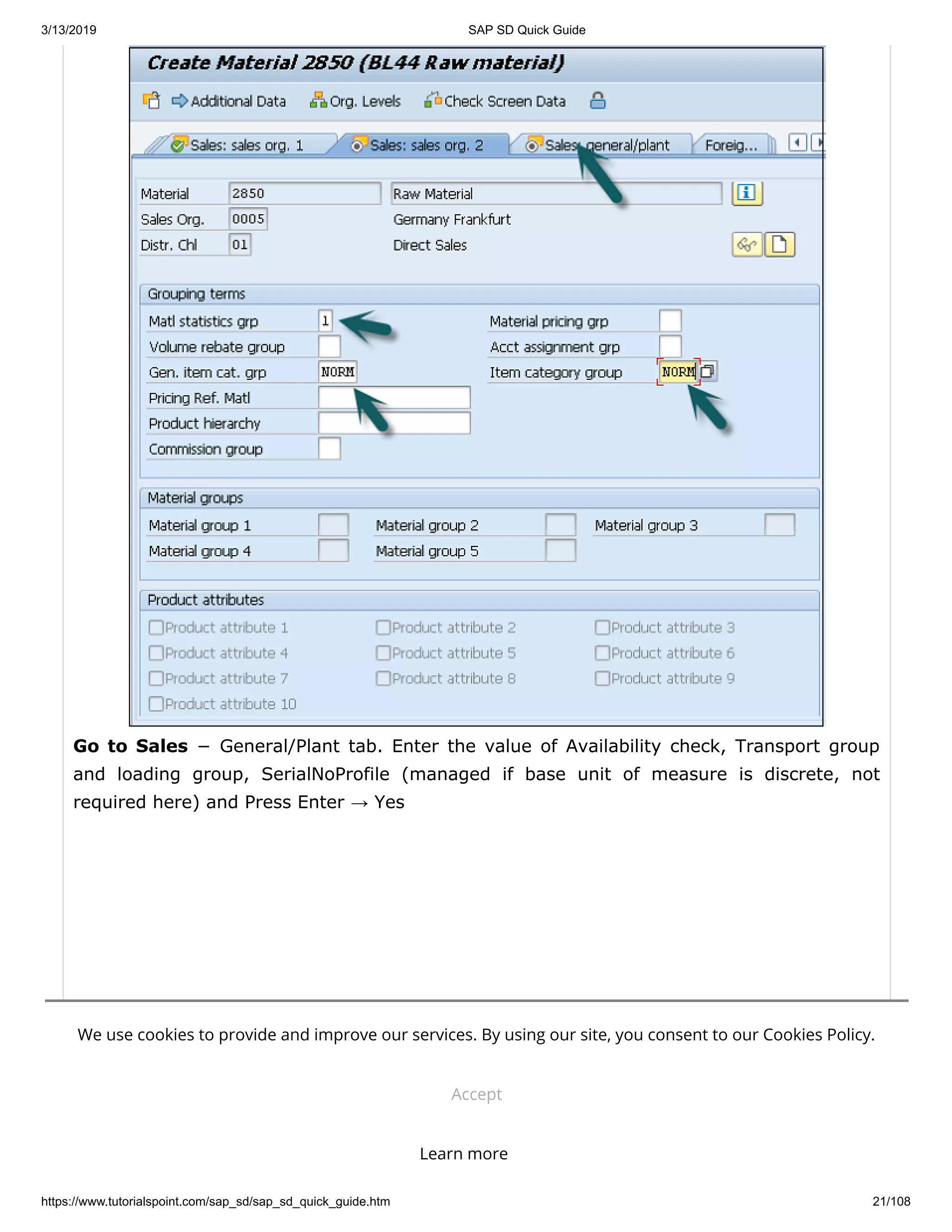 Sap sd quick guide | PDF