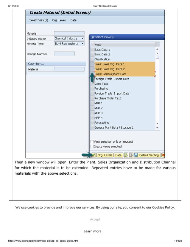 Sap sd quick guide | PDF