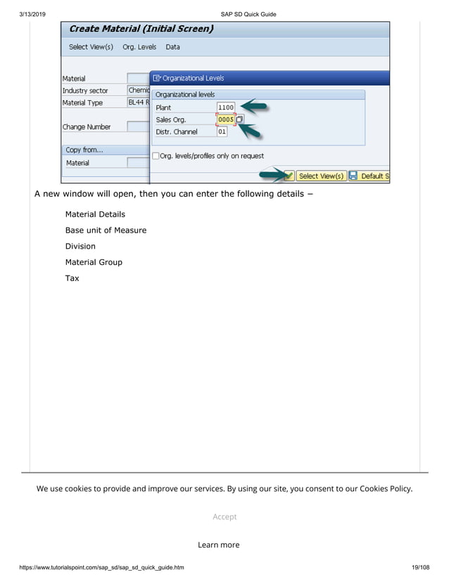 Sap sd quick guide | PDF