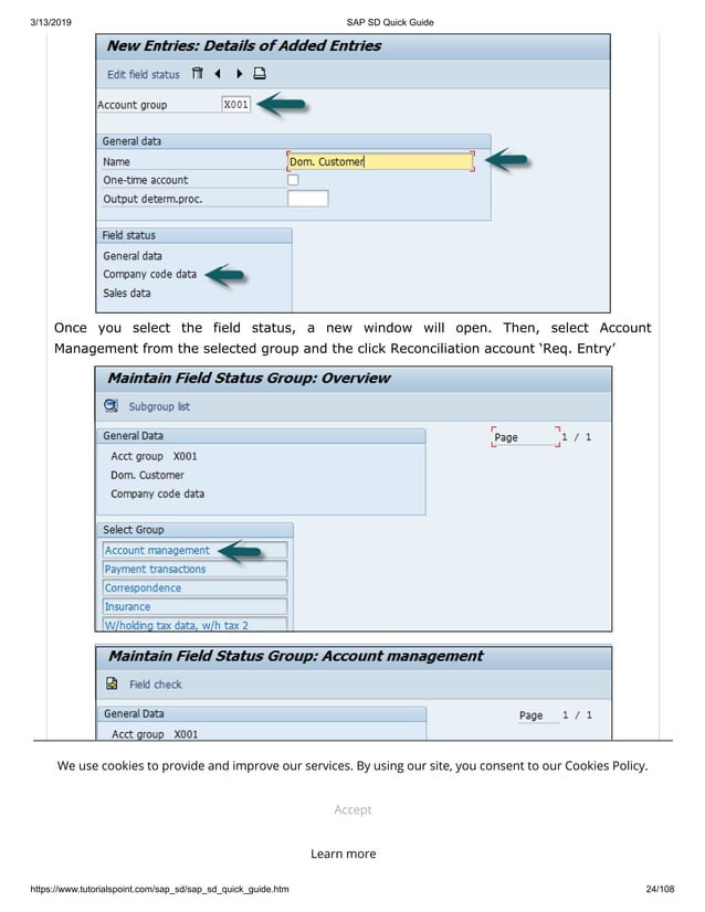 Sap sd quick guide | PDF