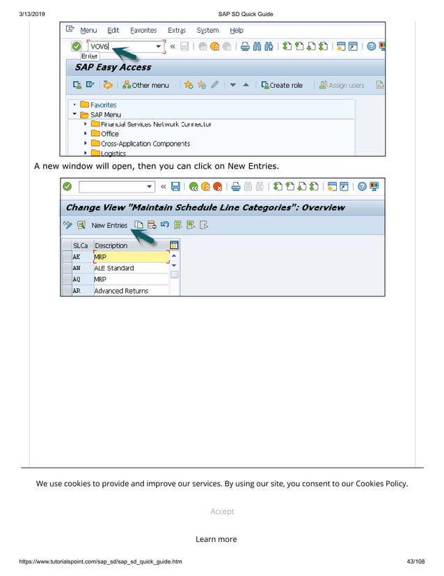 Sap sd quick guide | PDF