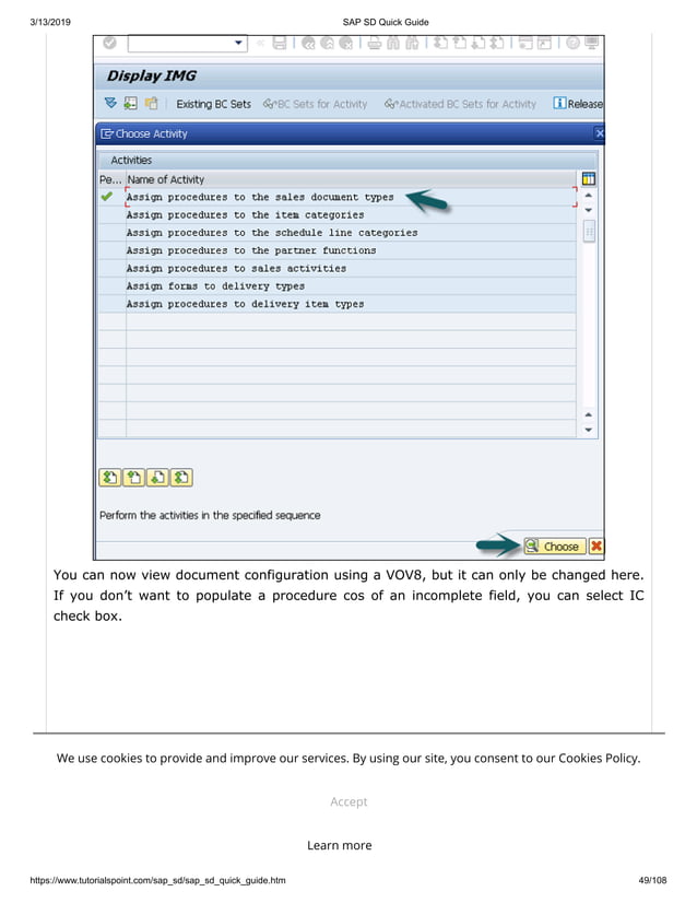 Sap sd quick guide | PDF
