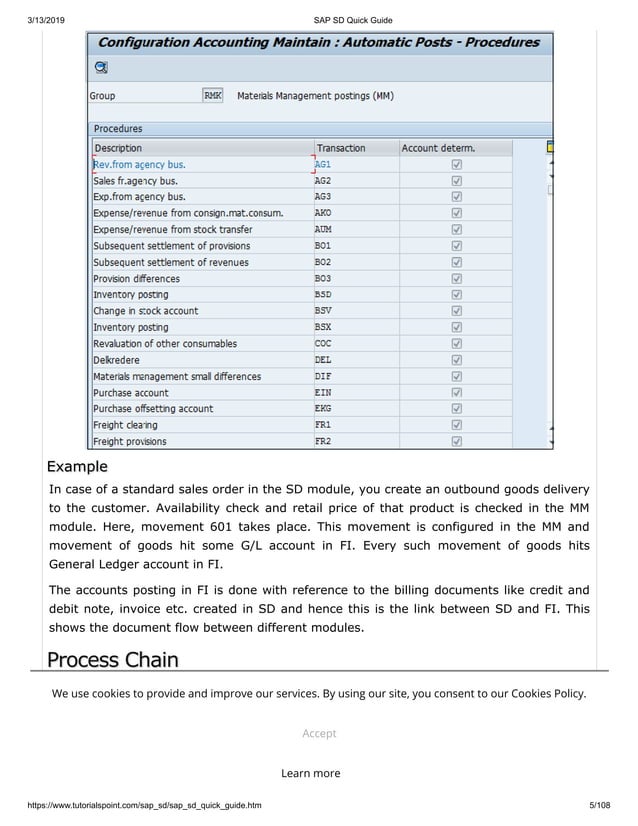 Sap sd quick guide | PDF