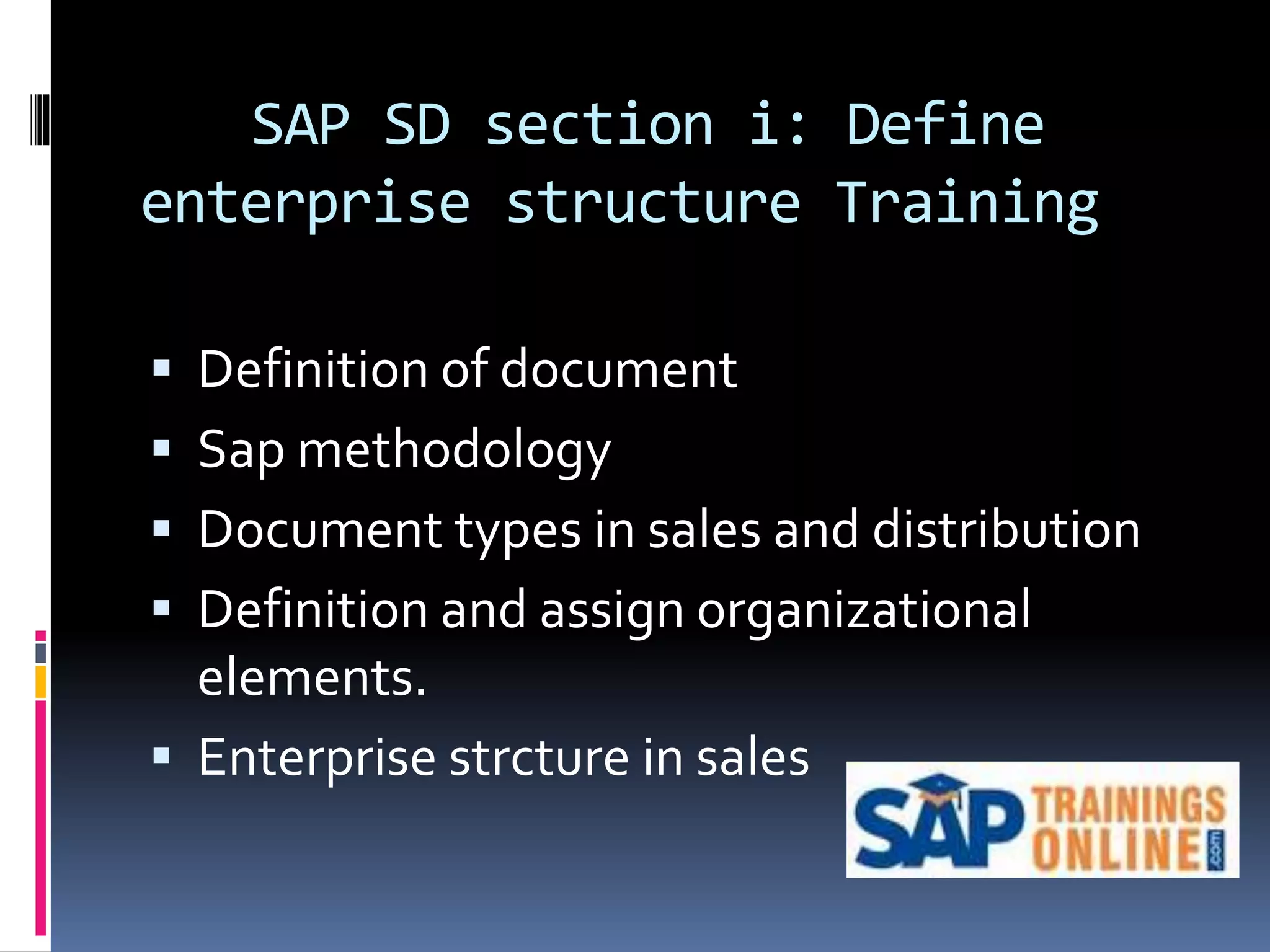 Sap sd(sales& distribution) | PPTX | Sales | Business
