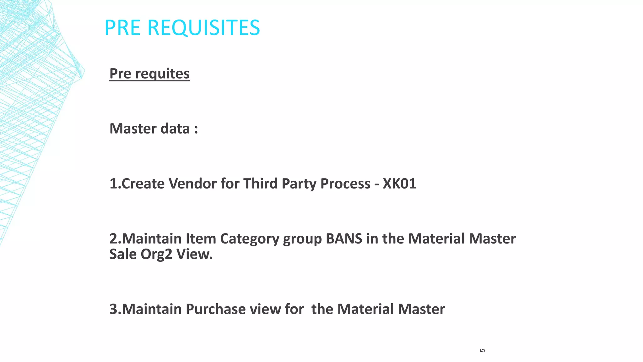 SAP SD third party process | PDF