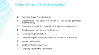 SAP SD third party process | PDF