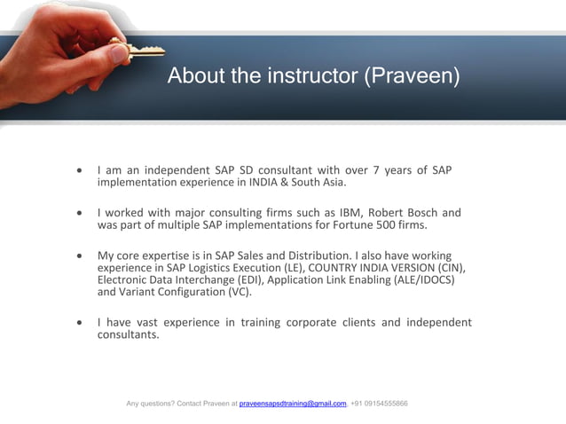 SAP SD Training | PDF | Logistics | Business