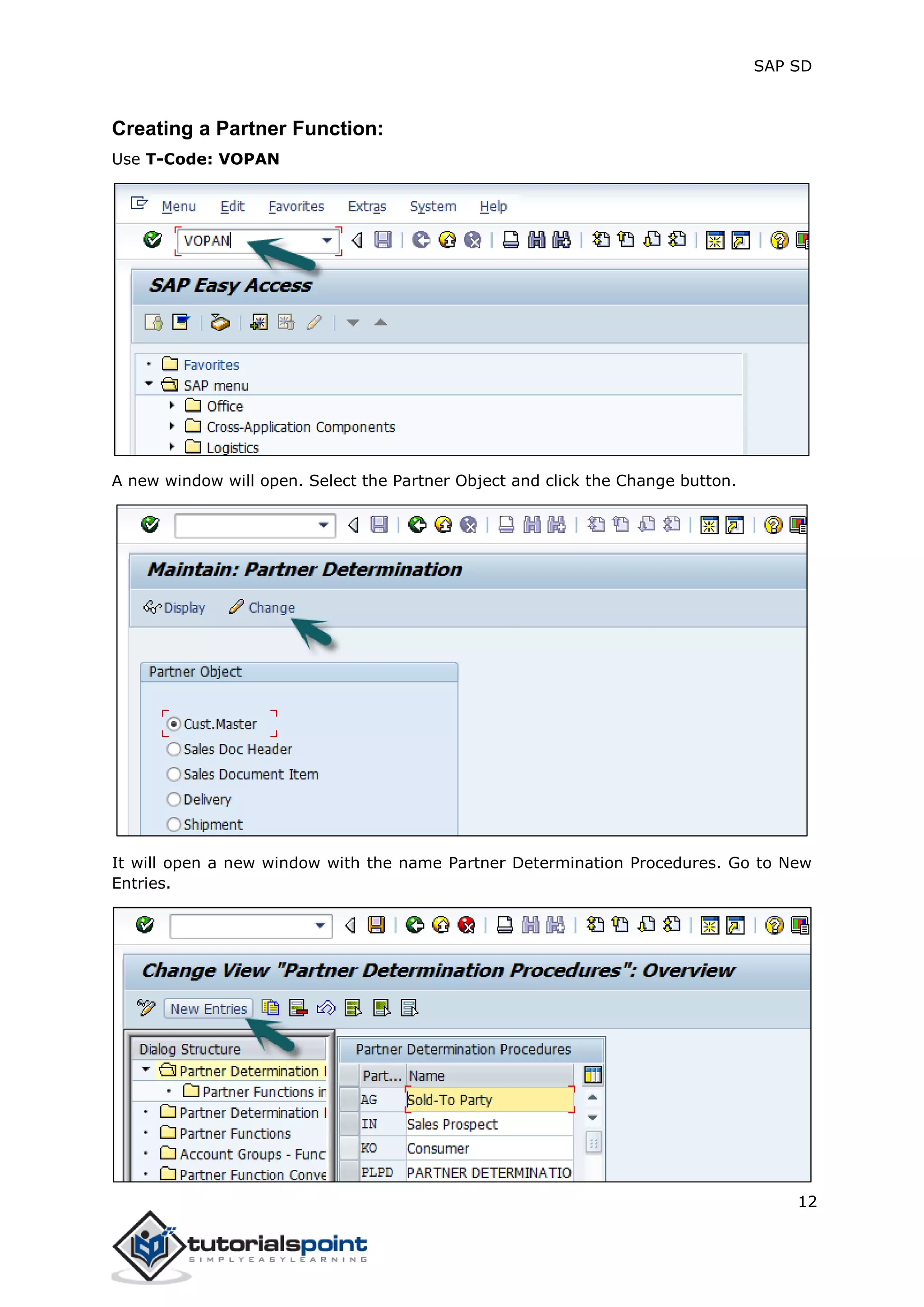 Sap sd tutorial | PDF | Sales | Business