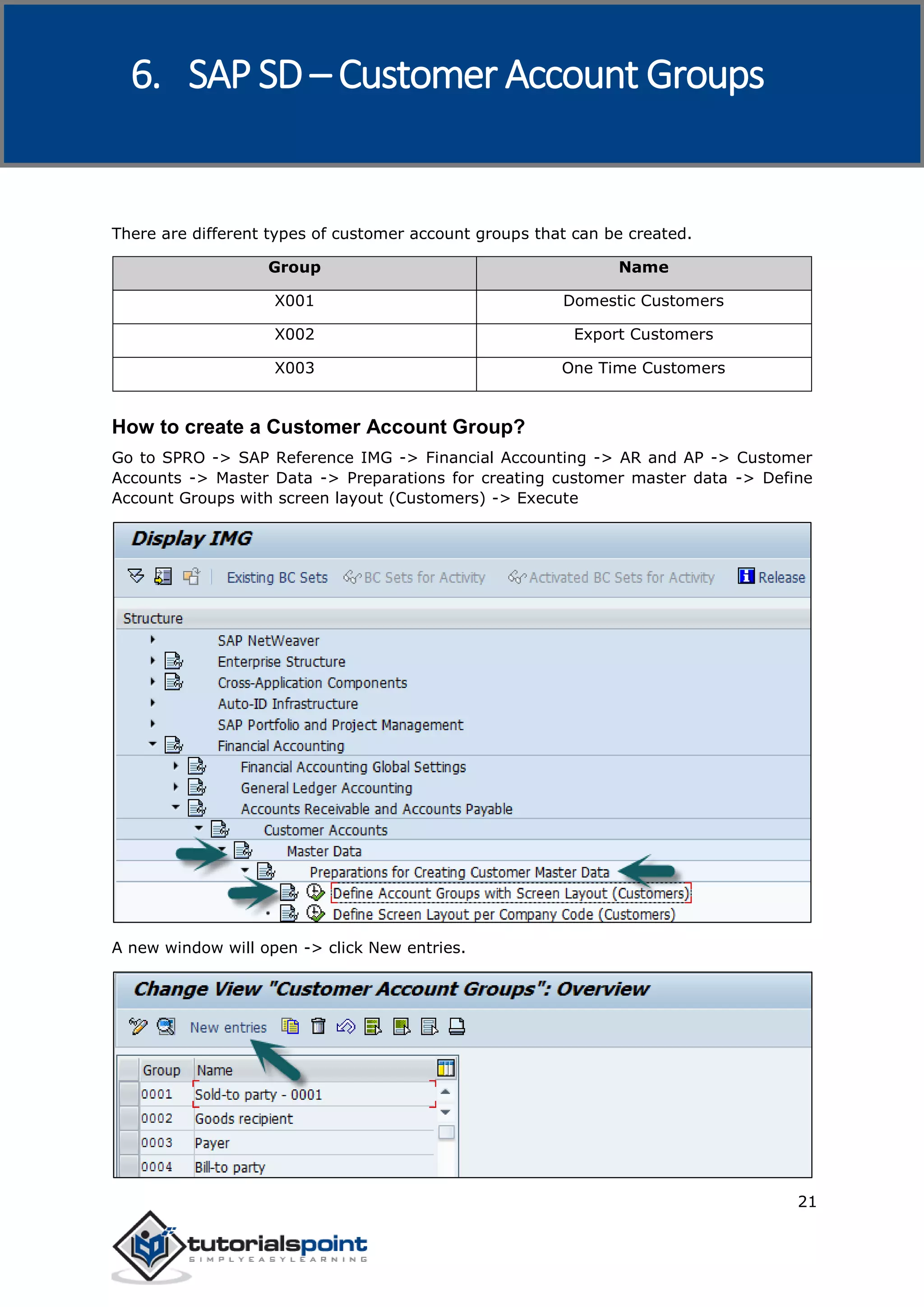 Sap sd tutorial | PDF | Sales | Business