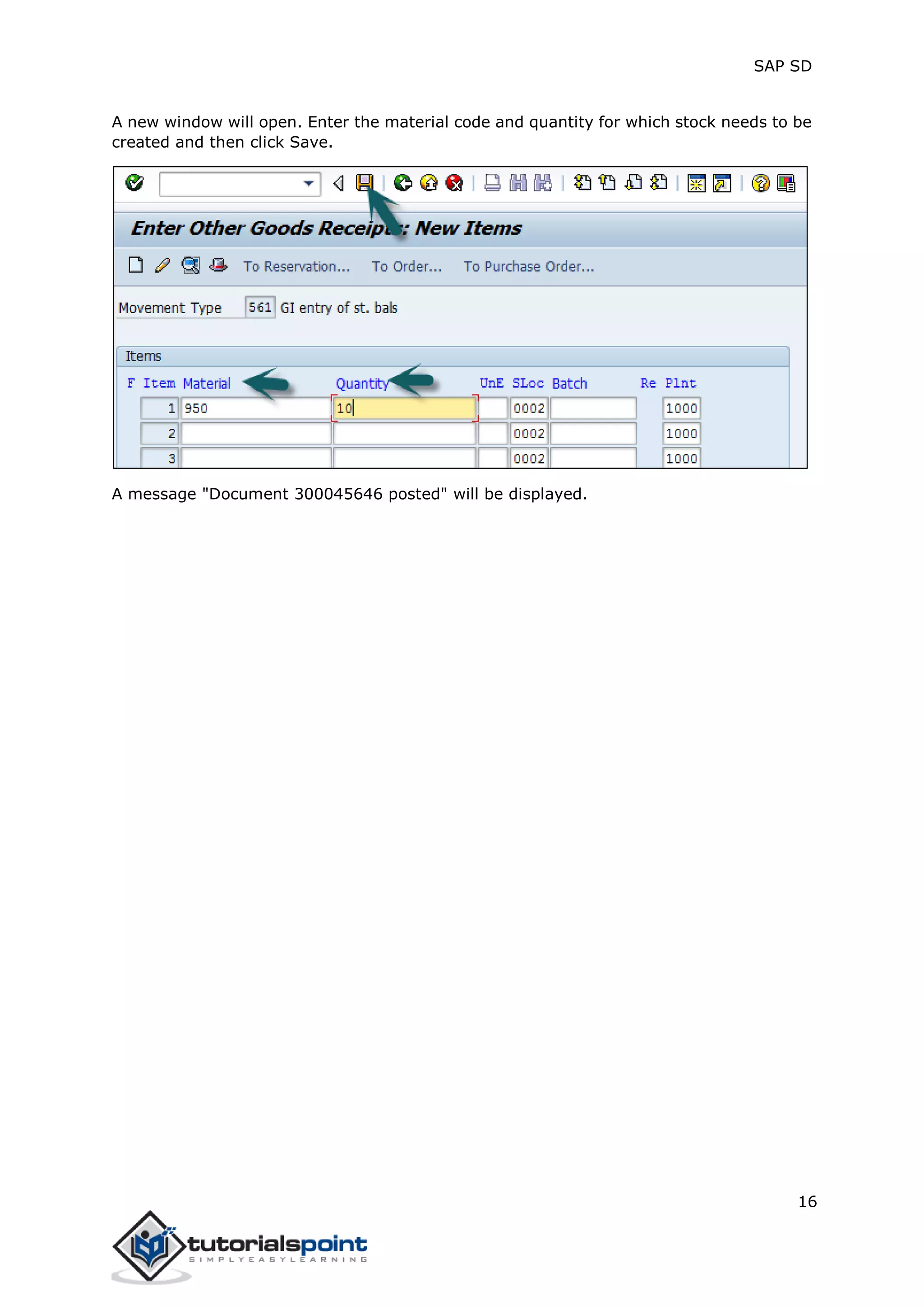 Sap sd tutorial | PDF