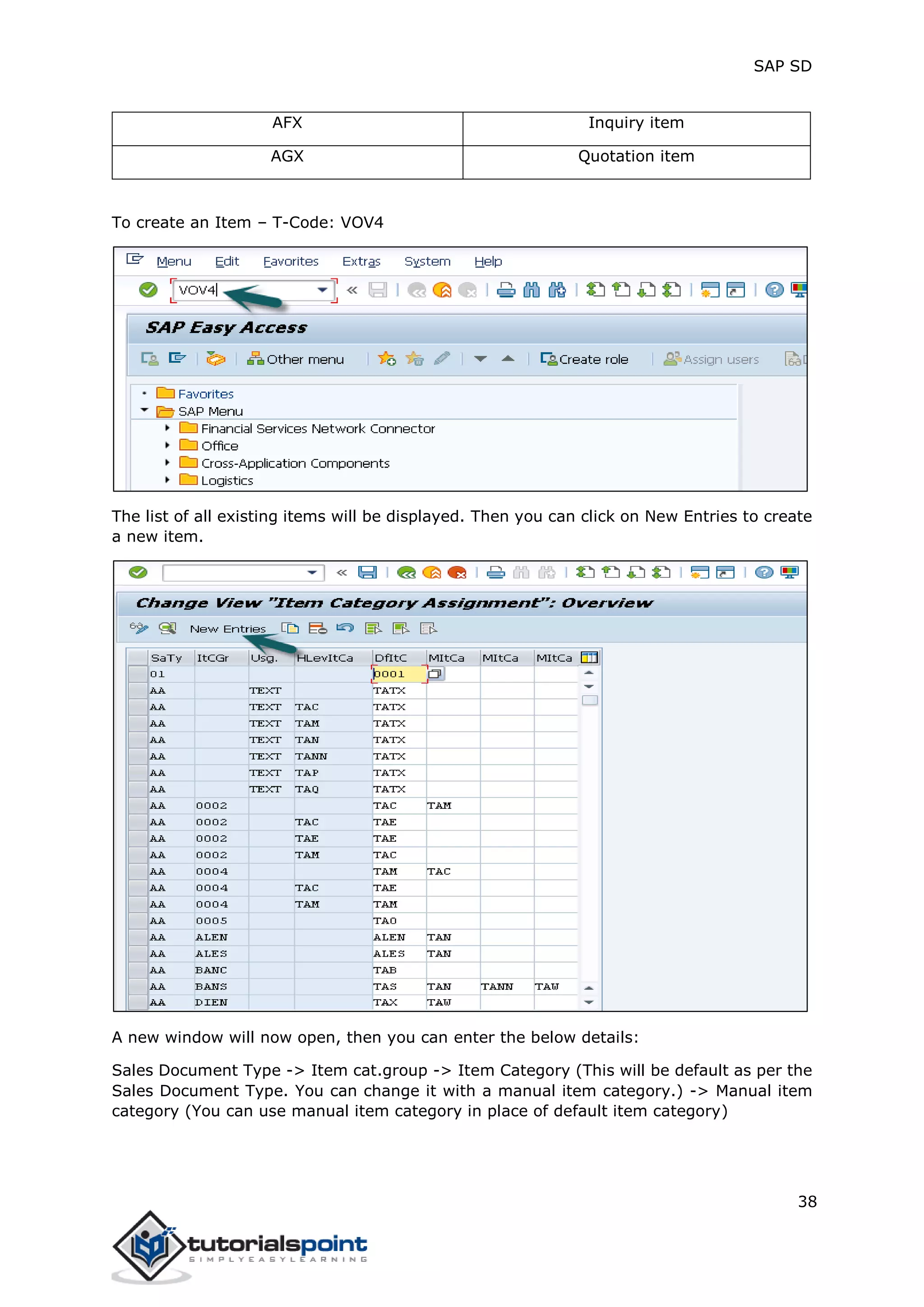 Sap sd tutorial | PDF