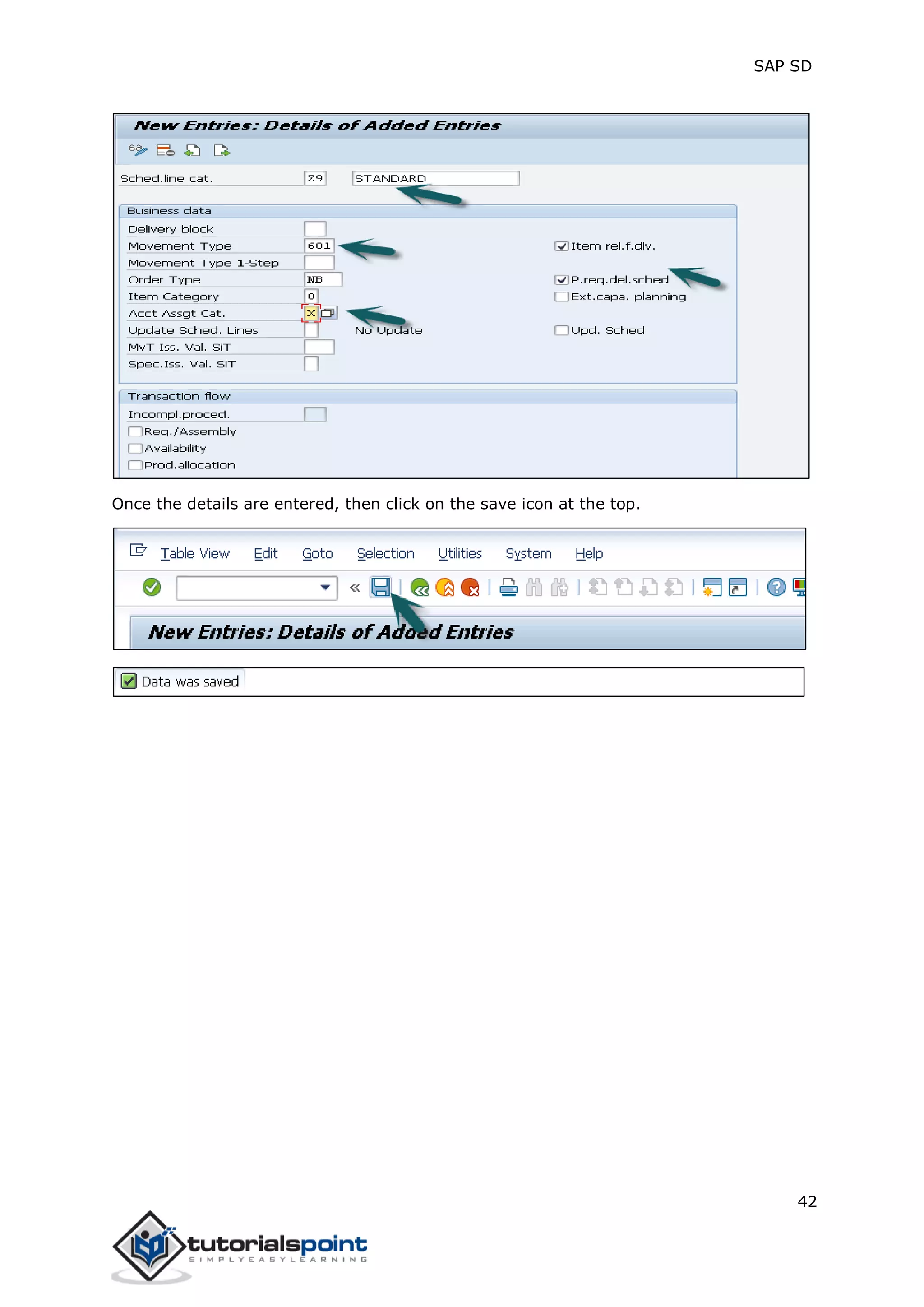 Sap sd tutorial | PDF