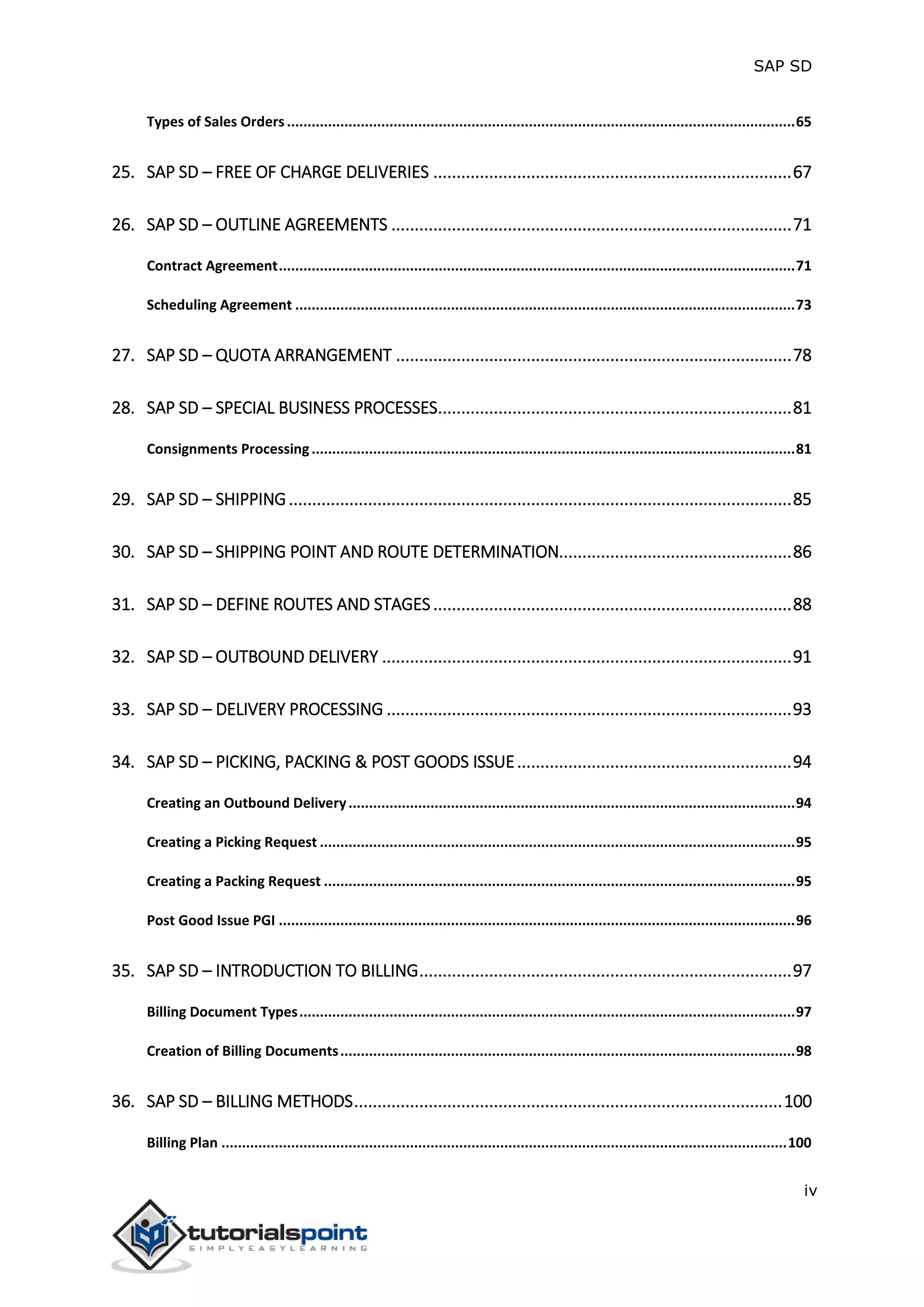 Sap sd tutorial | PDF