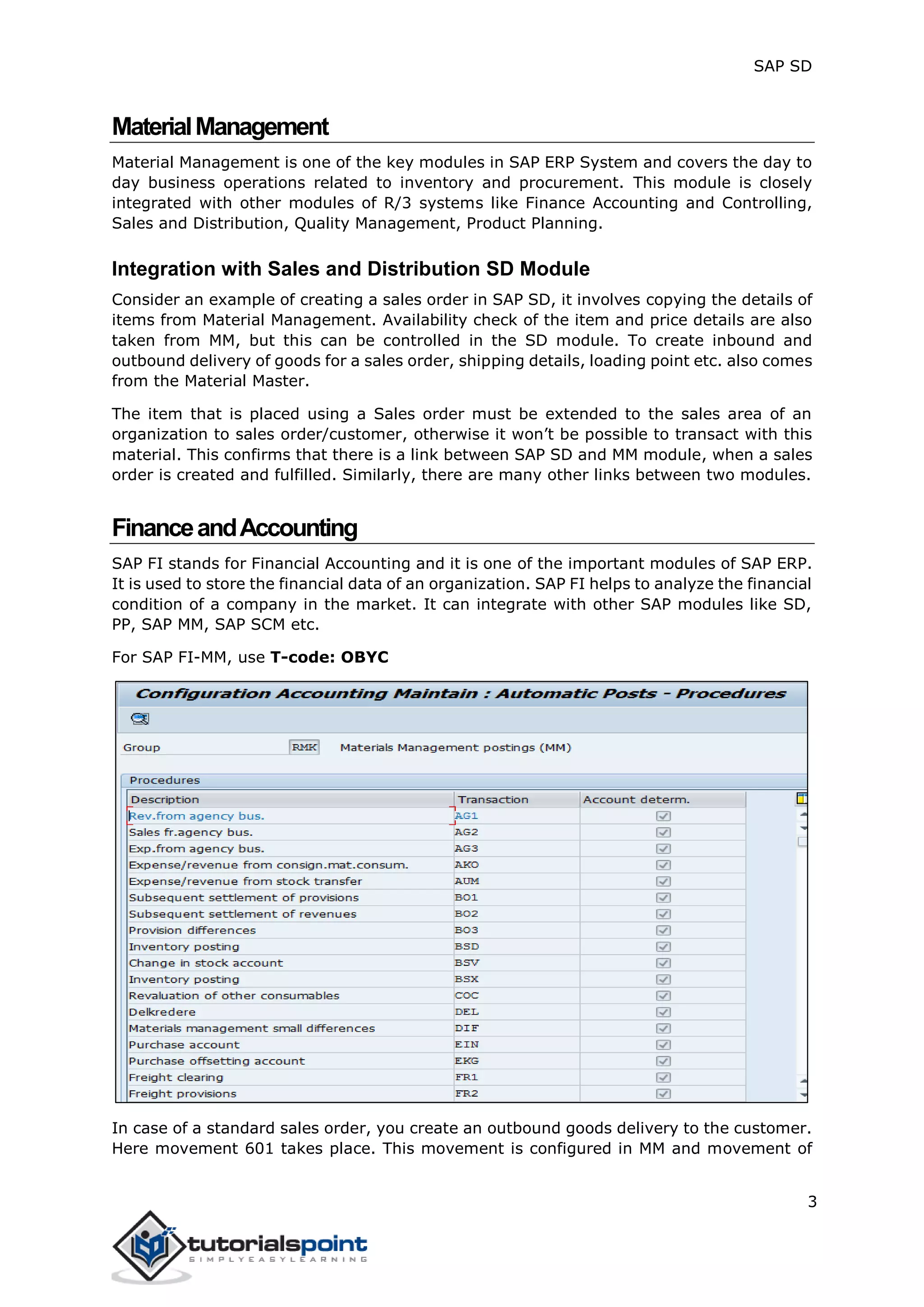 Sap sd tutorial | PDF