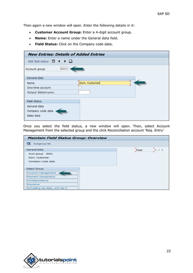 Sap sd tutorial | PDF