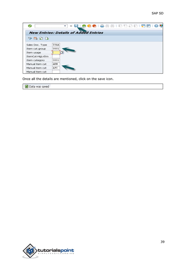 Sap sd tutorial | PDF