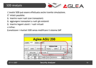 Sap Security Sicurezza Audit Sap Sod Tools | PDF | Computer Software and Applications | Computing