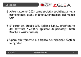 Sap Security Sicurezza Audit Sap Sod Tools | PDF | Computer Software and Applications | Computing