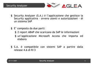 Sap Security Sicurezza Audit Sap Sod Tools | PDF | Computer Software and Applications | Computing
