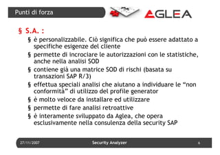 Sap Security Sicurezza Audit Sap Sod Tools | PDF | Computer Software and Applications | Computing
