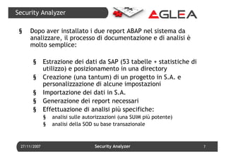 Sap Security Sicurezza Audit Sap Sod Tools | PDF | Computer Software and Applications | Computing