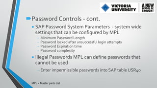 Introduction to SAP Security | PDF | Operating Systems | Computer ...