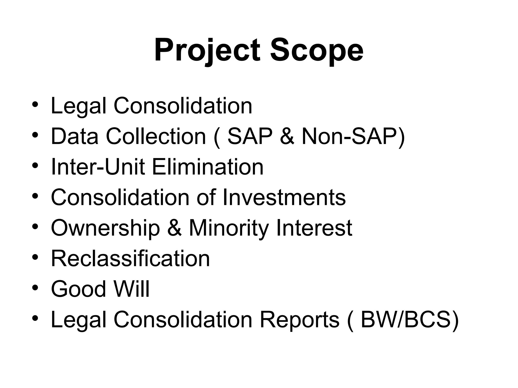 SAP SEM BCS - Oil & Gas | PPT