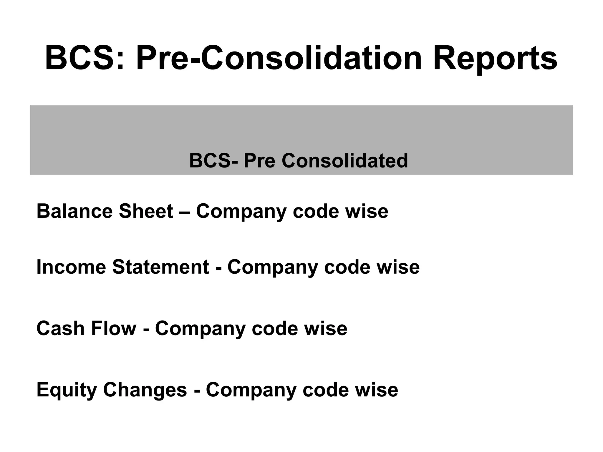 SAP SEM BCS - Oil & Gas | PPT