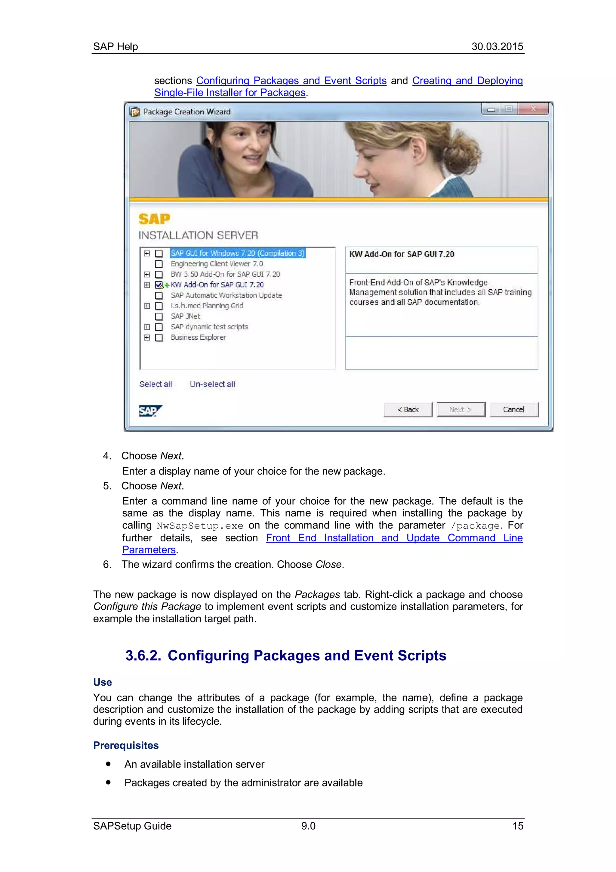 Sap setup guide | PDF