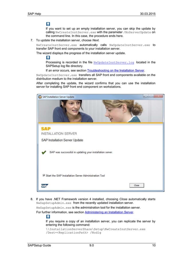 Sap setup guide | PDF