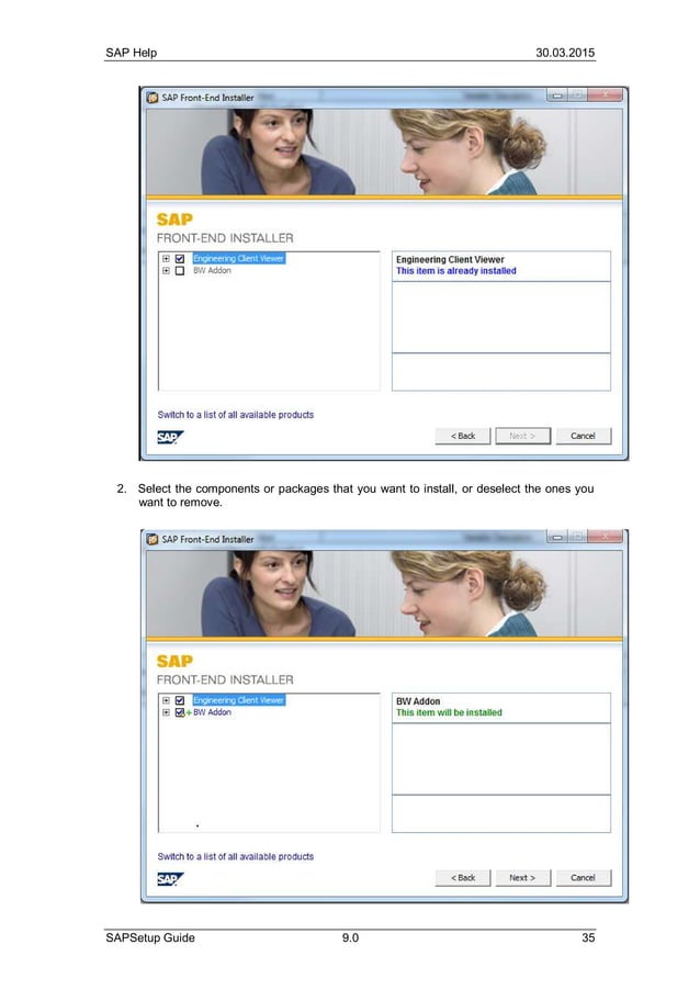 Sap setup guide | PDF